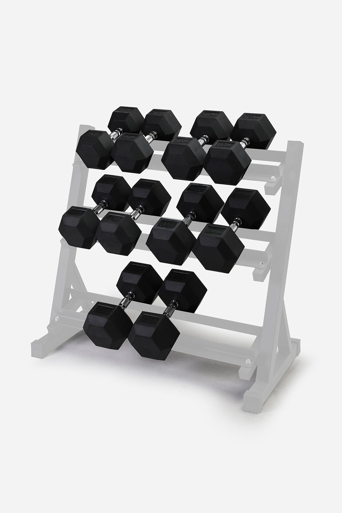 20-30KG Hex Dumbbell Set (2.5KG Increments) – NORTHERN